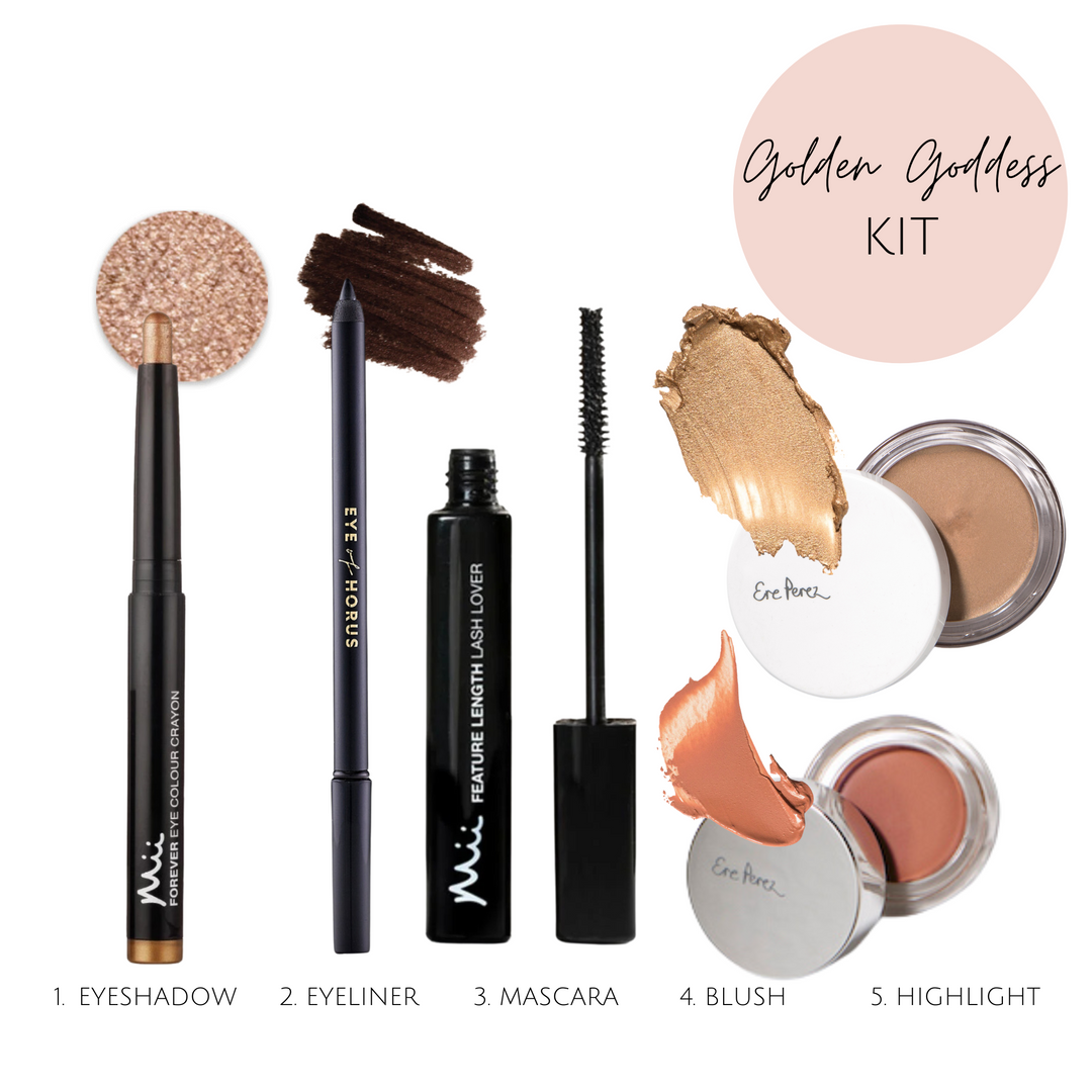The Golden Goddess Makeup Kit – Amanda Ramsay